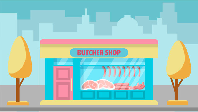 Butchery Building Illustration Images – Browse 1,029 Stock Photos ...