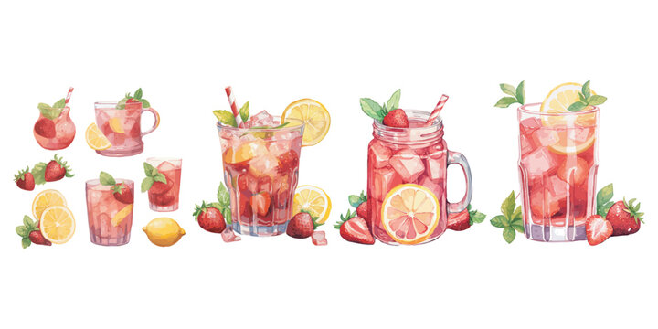 Watercolor Lemonade Images – Browse 13,428 Stock Photos, Vectors, and ...