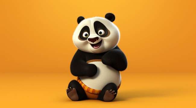 Kung Fu Panda Cute Hd