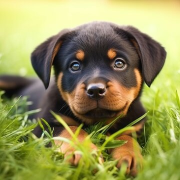 Cute Baby Rottweiler