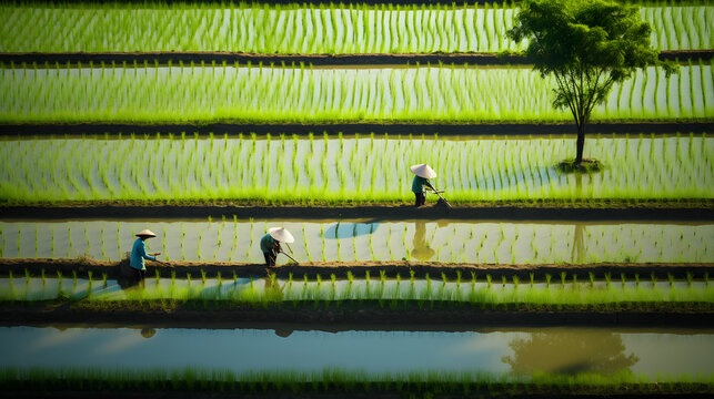 "Rice Planting" Images – Browse 2,871 Stock Photos, Vectors, and Video ...