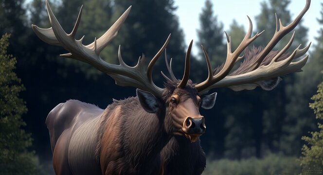 "Irish Elk" Images – Browse 294 Stock Photos, Vectors, and Video ...