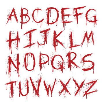 Dripping Blood Letters Images – Browse 2,714 Stock Photos, Vectors, and ...