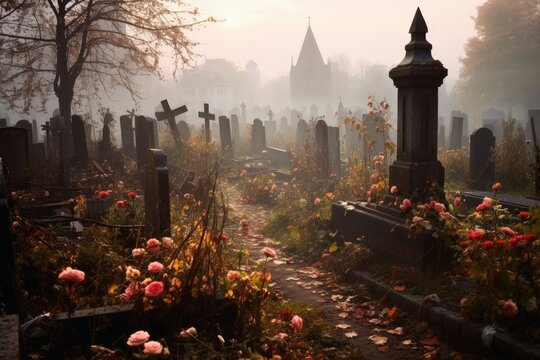 Beautiful Cemetery Wallpaper