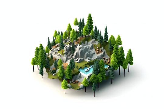Isometric 3D Landscape Images – Browse 27,682 Stock Photos, Vectors ...