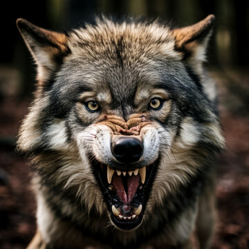 Snarling Wolf
