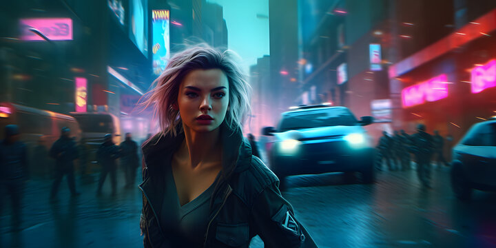 Cyberpunk Woman Images – Browse 67,991 Stock Photos, Vectors, and Video ...