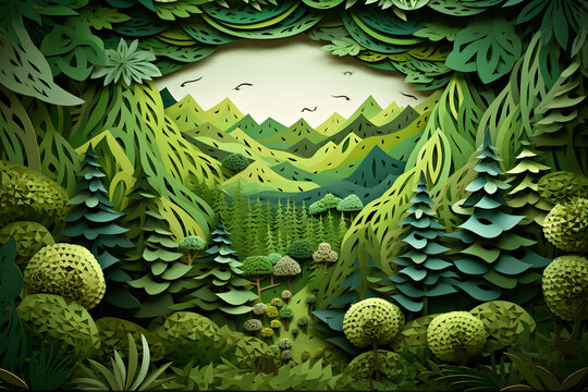 "Papercut Style" Images – Browse 825 Stock Photos, Vectors, and Video ...