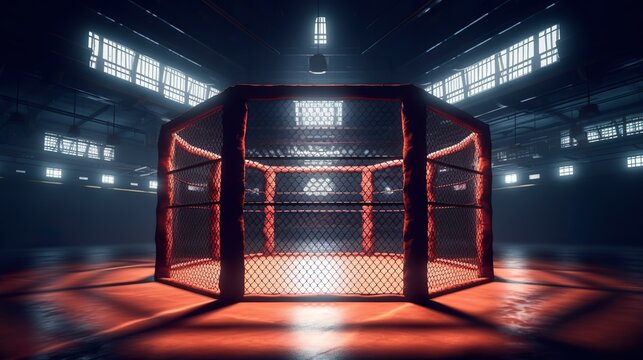 Ufc Octagon Ring Wallpaper