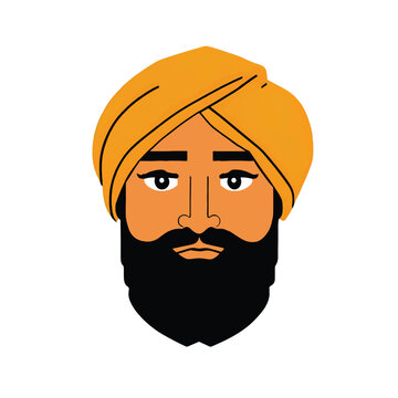 Punjabi Turban Vector