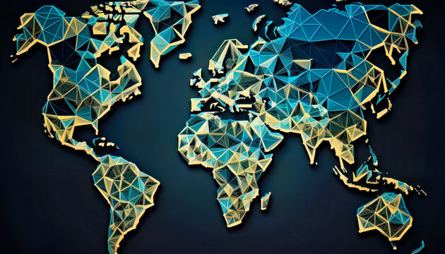 World Map Triangles Images – Browse 34,625 Stock Photos, Vectors, and ...