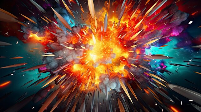 Explosion Background Hd
