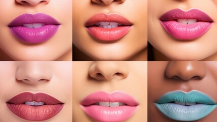 20+ Free coloured lips Pictures