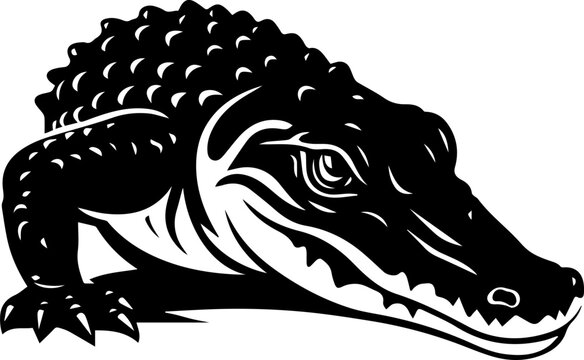 "Alligator Silhouette" Images – Browse 154 Stock Photos, Vectors, and ...