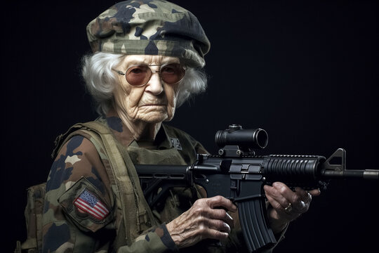 Granny Gun Bilder – Durchsuchen 755 Archivfotos, Vektorgrafiken und ...