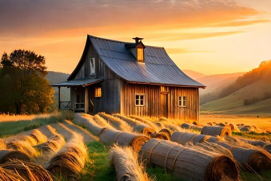 Ranch House Wallpaper