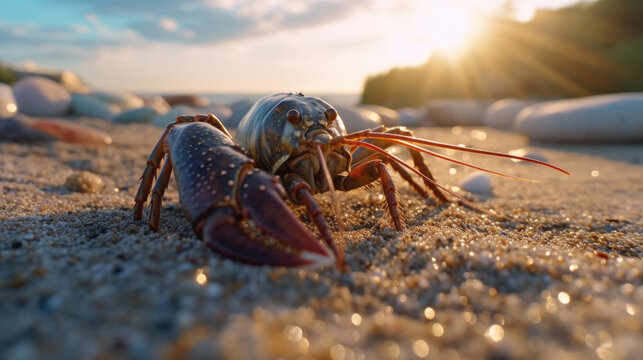 Lobster On Beach Images – Browse 16,401 Stock Photos, Vectors, and Video | Adobe Stock
