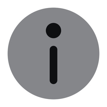 Info Icon Grey