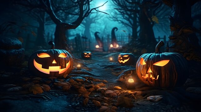 "Halloween Wallpaper" Images – Browse 4,408 Stock Photos, Vectors, and ...