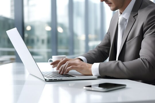 "Businessman Using Laptop" Images – Browse 56 Stock Photos, Vectors ...