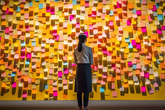 Sticky Notes Wall Images – Browse 46,312 Stock Photos, Vectors, and ...