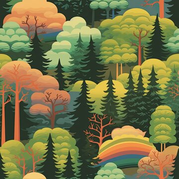 "Seamless Forest"-Bilder: Stock-Fotos & -Videos. | Adobe Stock