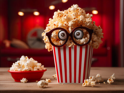 Cartoon Popcorn Character Images – Browse 9,228 Stock Photos, Vectors ...