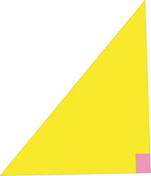 Colorful Right Triangle