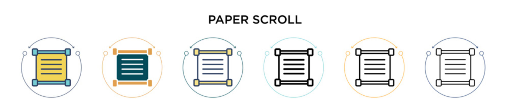 Afbeeldingen over "Paper Scroll" – Blader in stockfoto's, vectoren en ...