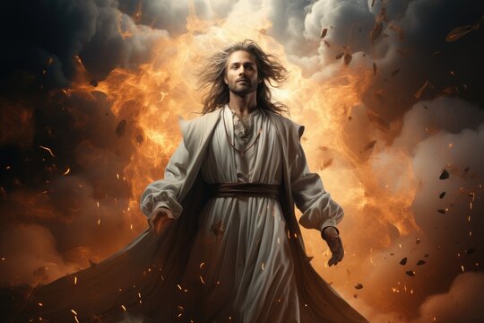 Jesus Coming In The Clouds Images – Browse 747 Stock Photos, Vectors ...