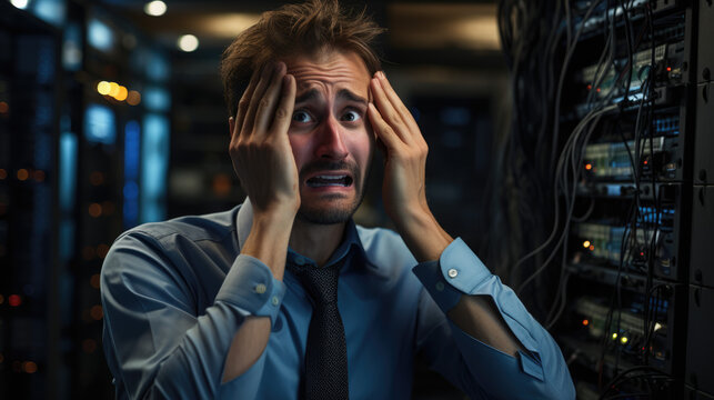 Messy Server Room Images – Browse 478 Stock Photos, Vectors, and Video ...