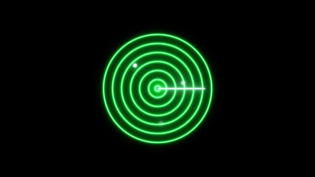 Aircraft Radar Animation