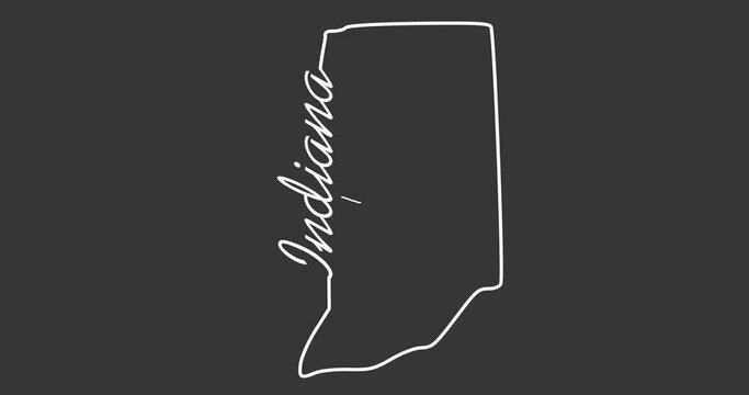 Indiana State Outline Images – Browse 3,150 Stock Photos, Vectors, and ...