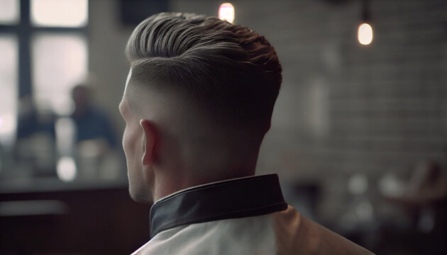 Mohawk Fade Back View