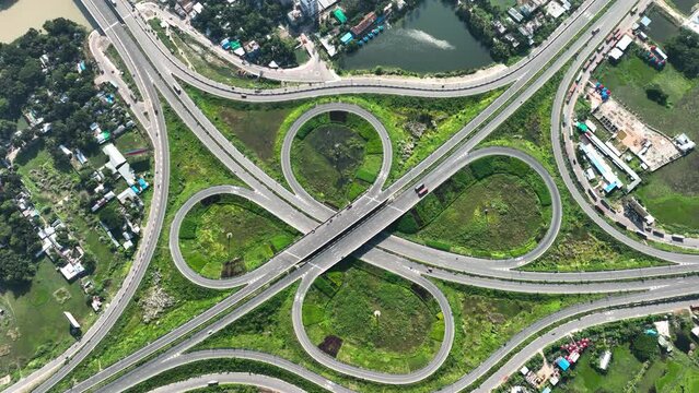 cloverleaf intersection chongqing