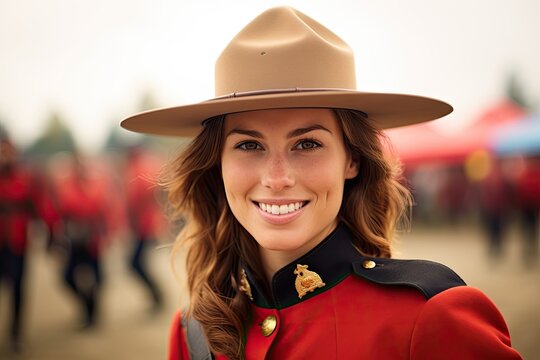 Female Canadian Mountie