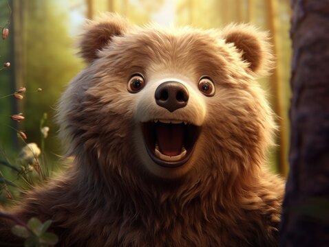 Smiling Bear