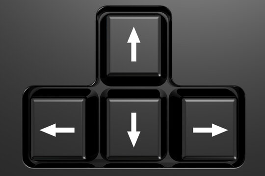Left And Right Arrow Keys