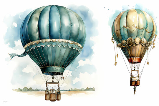 Watercolor 2 Balloons Images – Browse 621 Stock Photos, Vectors, and ...