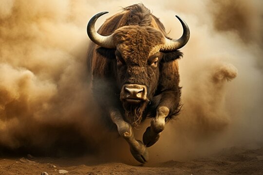 「Charging Buffalo」の写真素材 | 1,441件の無料イラスト画像 | Adobe Stock