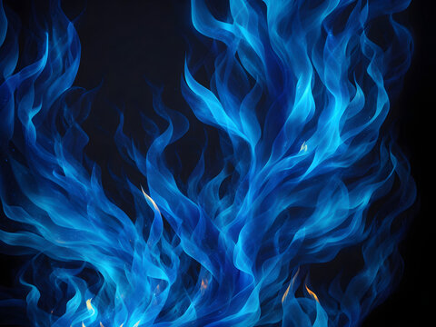 Blue Fire Images Hd