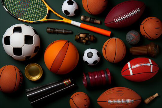 Sports Ball Collage