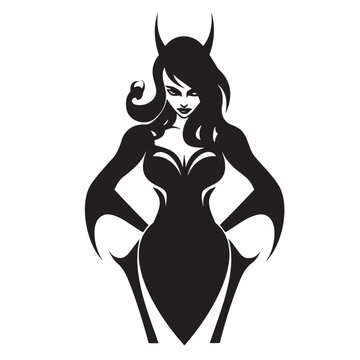 She Devil Silhouette
