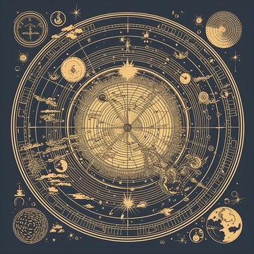 Ancient Celestial Map