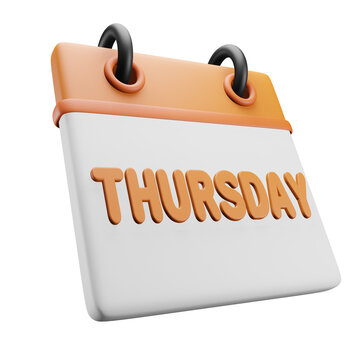 Thursday Calendar Clipart