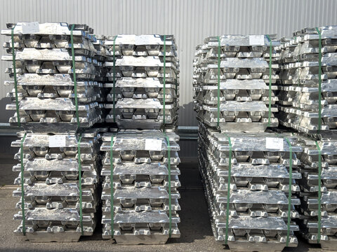 Raw Aluminum Ingots