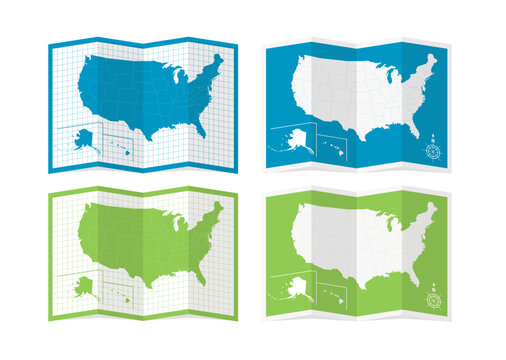 Paper Map Of United States Images – Browse 24,620 Stock Photos, Vectors ...