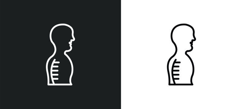 Human Body Side View Outline