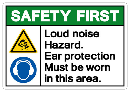 Loud Noise Sign