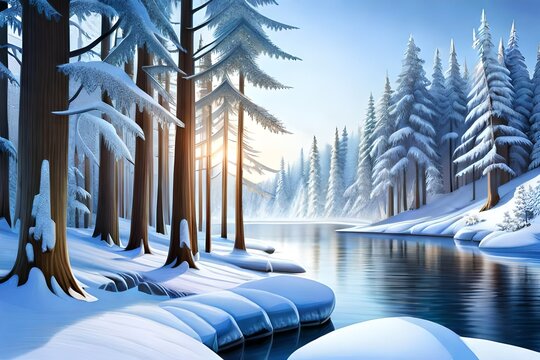 "Snow-Covered Forest" Images – Browse 966 Stock Photos, Vectors, and ...